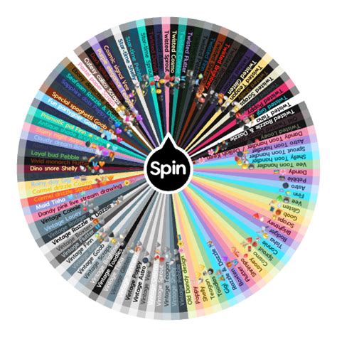 Spin The Dandys World Wheel ️🎨🌼 To Dive Into A Universe Of Colorful