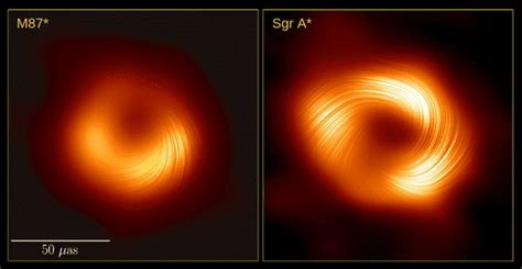 Mesmerizing Image Of Black Hole In The Milky Way Shows Spiraling
