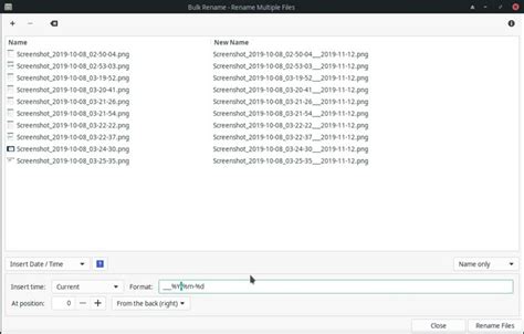 How To Bulk Rename Files In Linux With Thunar S Bulk Rename Tool Make Tech Easier