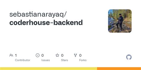 Github Sebastianarayaq Coderhouse Backend