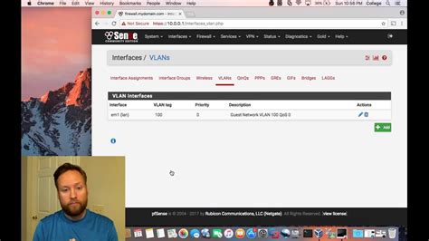 Pfsense Vlans Interfaces Avahibonjourzeroconf Youtube