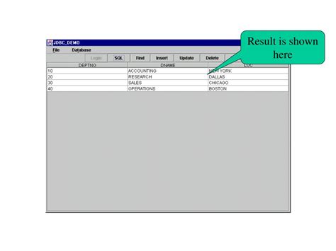 Ppt Java Oracle Jdbc Connection Powerpoint Presentation Free Download Id1755458