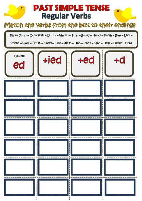 Free Ed Ending Worksheet Download Free Ed Ending Worksheet Png Images