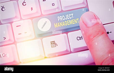 Handwriting Text Project Management Conceptual Photo Application Process Skills To Achieve