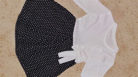 طرز قیچی و دوختن لباس دخترانه خیلی ساده و اسان Youtube