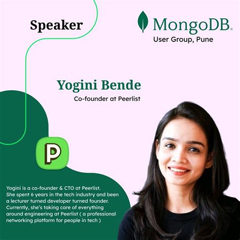 mongodb user group pune on linkedin mugpunespeakers mugpune mongodb