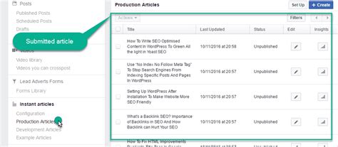Setting Up Facebook Instant Articles Tutorial For Wordpress