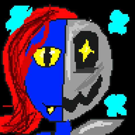 Undyne Pixel Art Undertale Amino