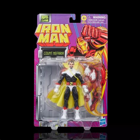 Count Nefaria Figurine Iron Man Marvel Legends Hasbro 15 Cm Kingdom