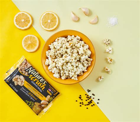 Natures Crush Popcorn Opted For A Branded Still And Stop Motion 
