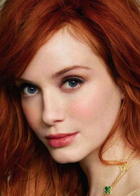 Christina Hendricks Beautiful Red Hair Christina Hendricks Redhead