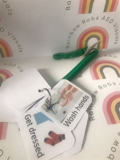 Real Objects Photos Objects Of Reference Communication Cards Visuals Keyring Autism Asd