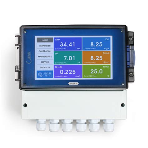 Multi Parameter Water Quality Analyzer Ph Orp Conductivity Dissolved Oxygen Free Chlorine