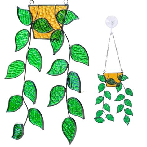 Stained Glass Suncatcher Plant Stained Glass Window