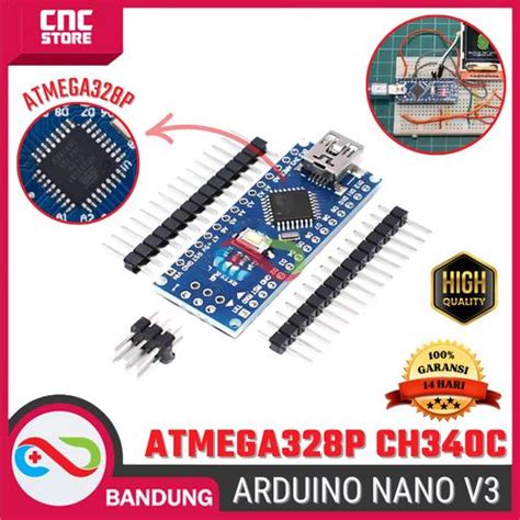 Jual Arduino Nano V3 Atmega328p Ch340g 5v Arduino Nano R3 Atmega328p