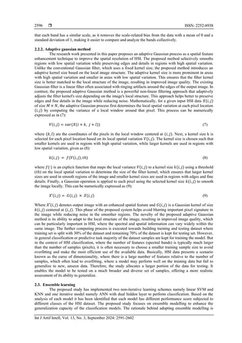 Hyperspectral Image Classification With Spectral Spatial Feature