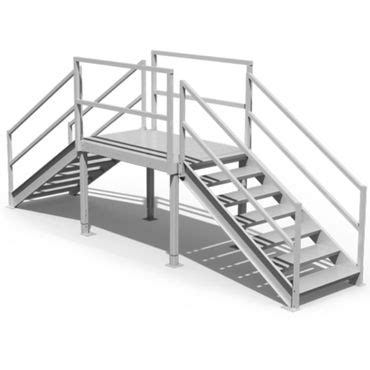 Prefabricated Metal Stairs