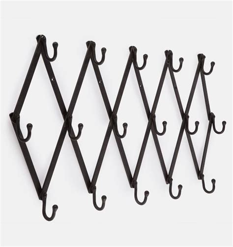Iron Accordion Hook Rack Rejuvenation
