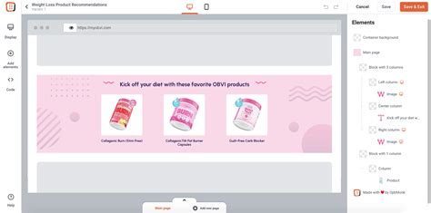 Personal Recommender Optimonk Tactic Library