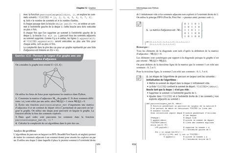 Informatique Avec Python Exercices Incontournables Mpsi Pcsi Ptsi Mp Pc Psi Pt Tsi Tpc 3e