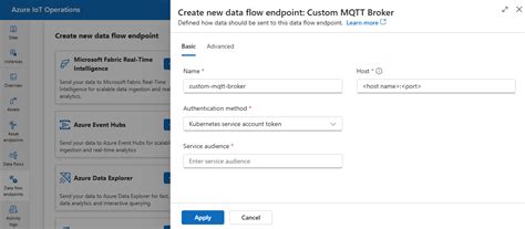 Mqtt Gegevensstroomeindpunten Configureren In Azure Iot Operations Azure Iot Operations