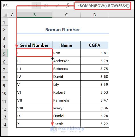 serial number in excel with practical examples exceldemy