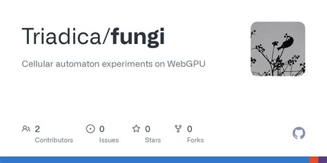 GitHub Triadica Fungi Cellular Automaton Experiments On WebGPU