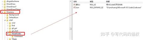 右键菜单加入用vscode打开文件和文件夹 知乎