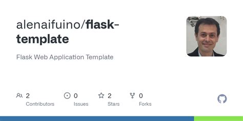 github alenaifuino flask template flask web application template