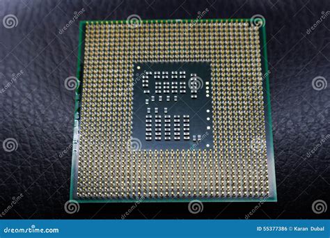Digital Chip Set Motherboard With Processor Chip Stock Photo Image Of Distinguishing External
