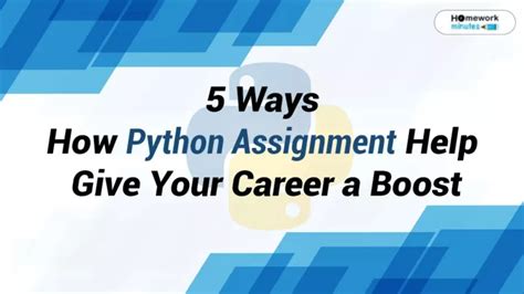 Ppt 5 Ways How Python Assignment Help Give Your Career A Boost