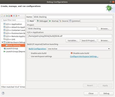 Программирование и отладка ESP32 в Eclipse Схемотехника