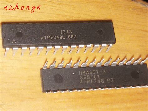 ATMEGA8A PU ATMEGA8L ATMEGA8A ATMEGA8 DIP 28 8 Bits Con 8K Bytes