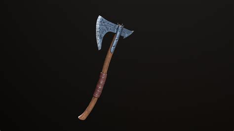 Artstation Leviathan Axe Game Assets
