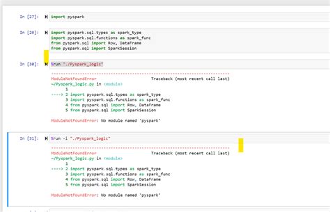 Emr Jupyter Notebook Pyspark Imports Work In Shell Not In Notebook