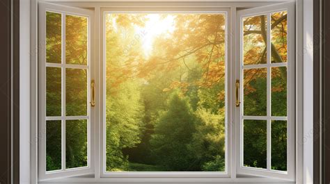 밖에 나무가 있는 열린 창문의 배경 나무 배경 열린 배경 창문 배경 이미지 Hd 나무 열린 창문 배경 사진 무료 다운로드 Lovepik