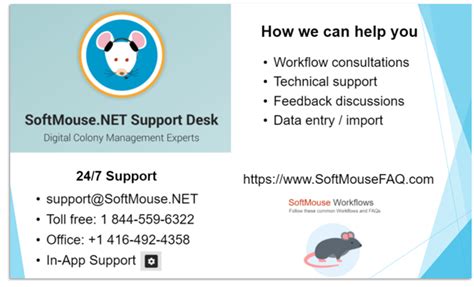SoftMouse FAQ Consult With A SoftMouse Representative