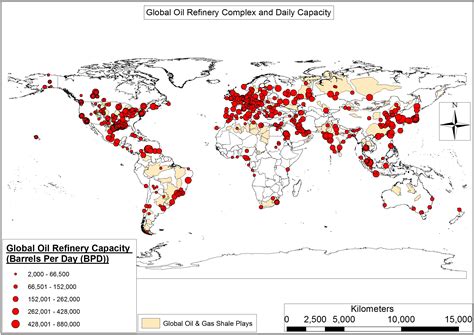 Oil Refineries In Us Map At Madeleine Frayne Blog