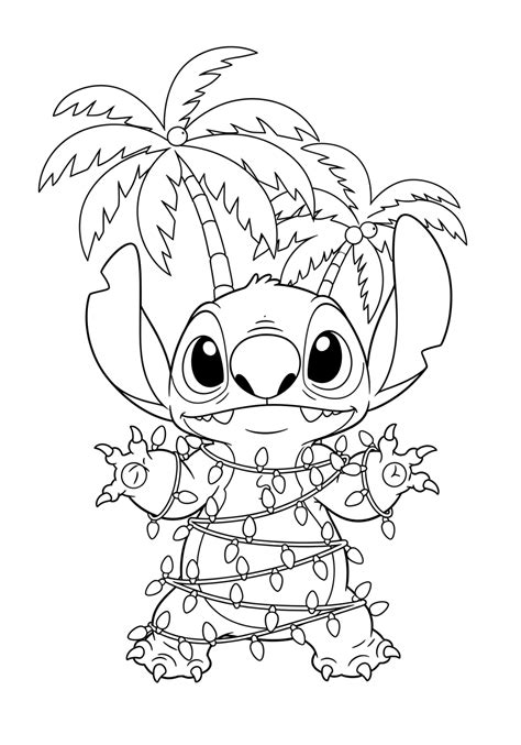 Coloring Lilo And Stitch Free Printable Pages