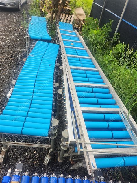 중고 자바라형 롤러 컨베이어 사다리형 컨베이어 판매 산업자재 중고나라