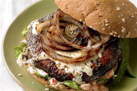 Mushroom Veggie Burger Recipe Home Pressure Cooking