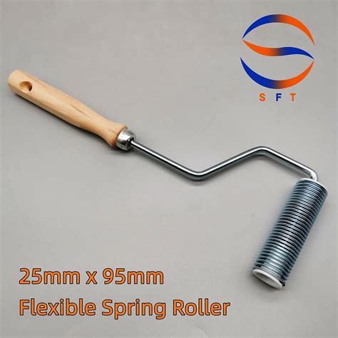 1 Inch Diameter Spring Loaded Rollers For Frp Grp Grc Spring Loaded