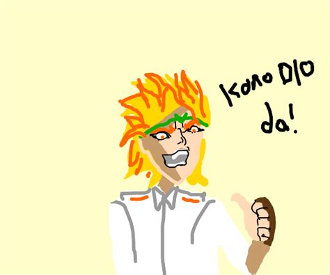 Kono Dio Da Drawception Kono Dio Da Drawception