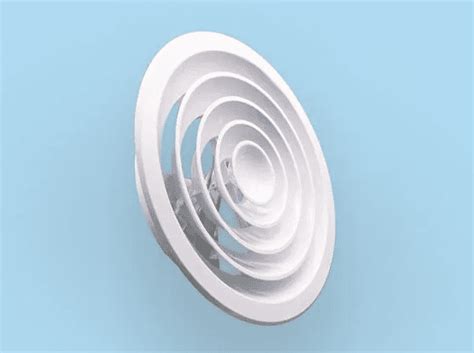 Customization Adjustable Swirl Diffusers Are Prized For Their