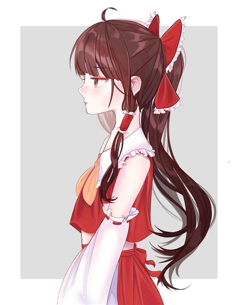 Reimu Fanart Twitter Oyasumimel R Touhou