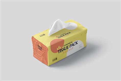 Tissue Wrapped In Plastic Mockups A Packaging Mockup By Gfxfoundry