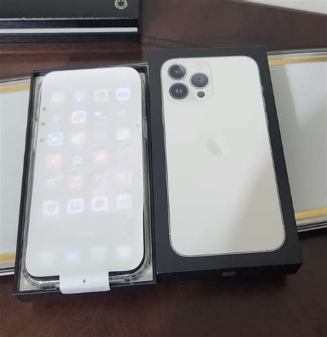 IPhone 13 Pro Max Silver 128GB Mobile Phones Gadgets Mobile Phones IPhone IPhone 13 Series