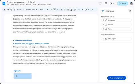 Google Docs Drive Are Getting Native Support For ESignatures