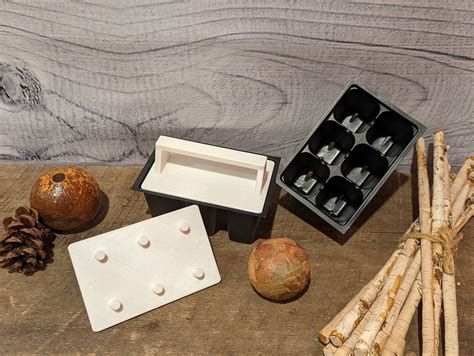 Dirt Compactor With Seed Hole Maker For Starting Pods Soil Punch And