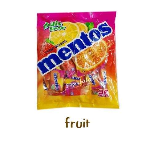 Mentos Fruit Candy 36pcs Shopee Malaysia